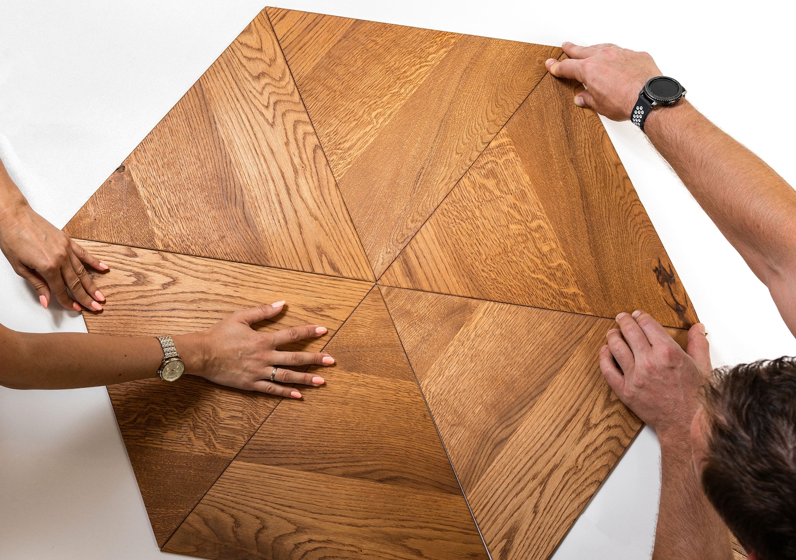 Wooden Triangles Wood Panels wooden Interior Decorative Slats Wall ...