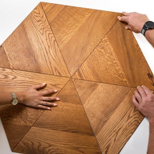 Wooden Triangles Wood Panels -wooden Interior Decorative Slats Wall ...