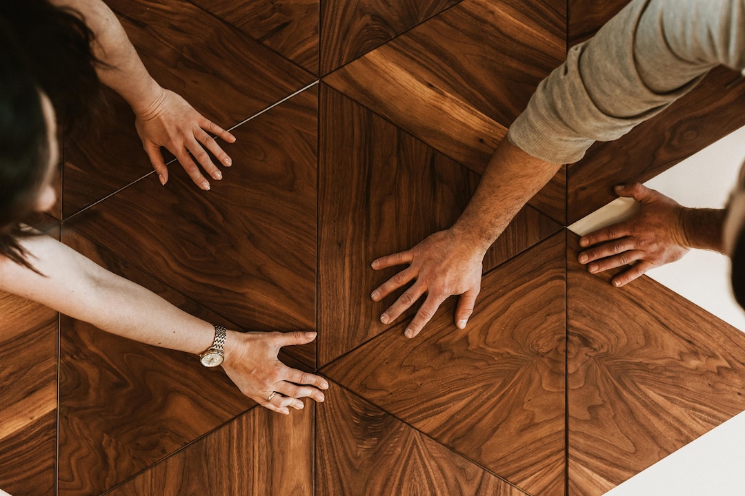 Wooden Triangles Wood Panels -wooden Interior Decorative Slats Wall ...