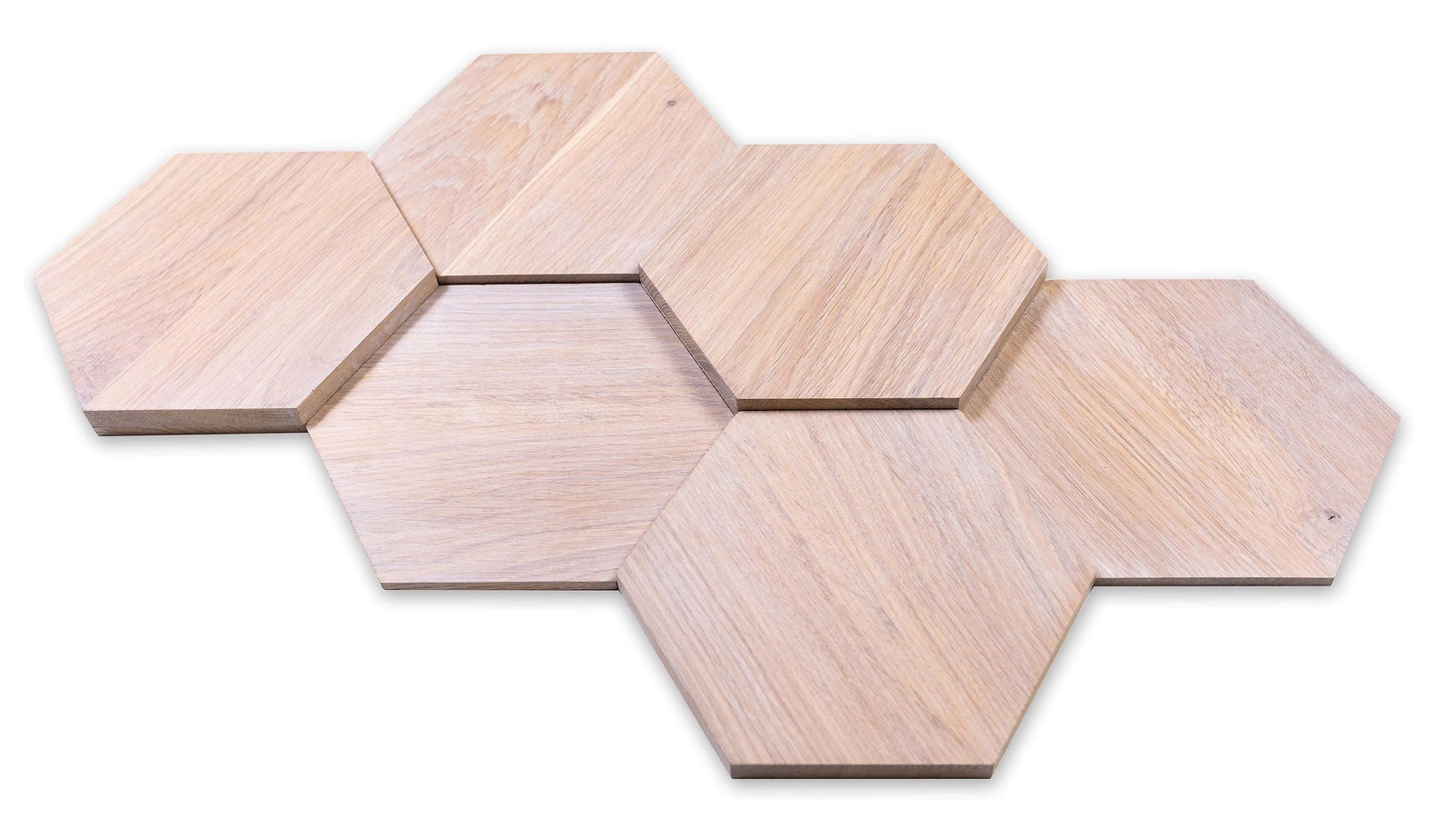 3D Wooden Panels -wooden Interior Decorative Slats Wall Panels Hexagons ...