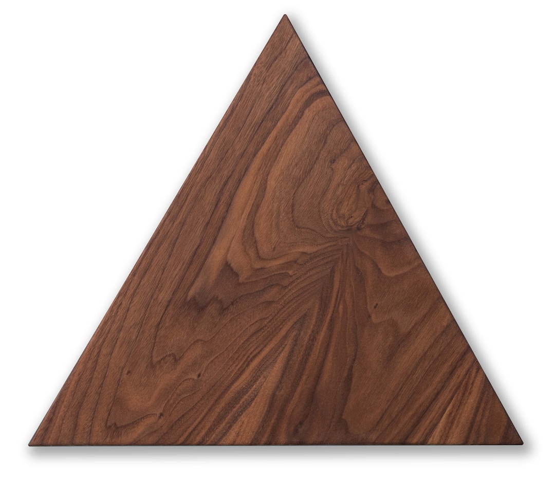 Wooden Triangles Wood Panels -wooden Interior Decorative Slats Wall ...