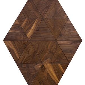 Wooden Triangles Wood Panels -wooden Interior Decorative Slats Wall ...