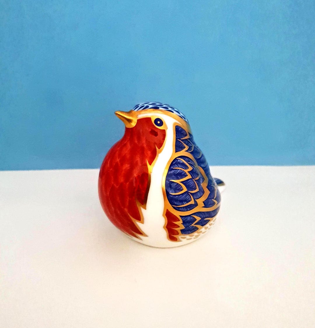Royal Crown Derby ROBIN Paperweight - First Quality - Etsy