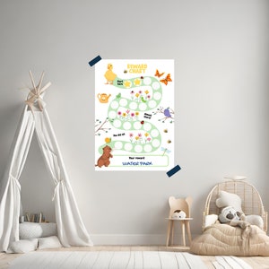 Spring Garden Reward Chart for Kids - Printable Flower and Insect ...