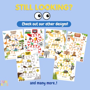 Spring Garden Reward Chart for Kids - Printable Flower and Insect ...