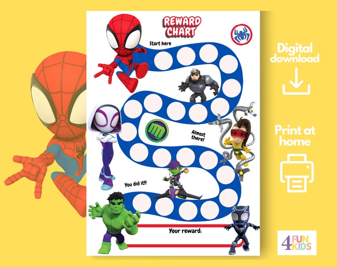 Castle & Dragons Reward Chart for Kids - Printable Medieval Quest ...