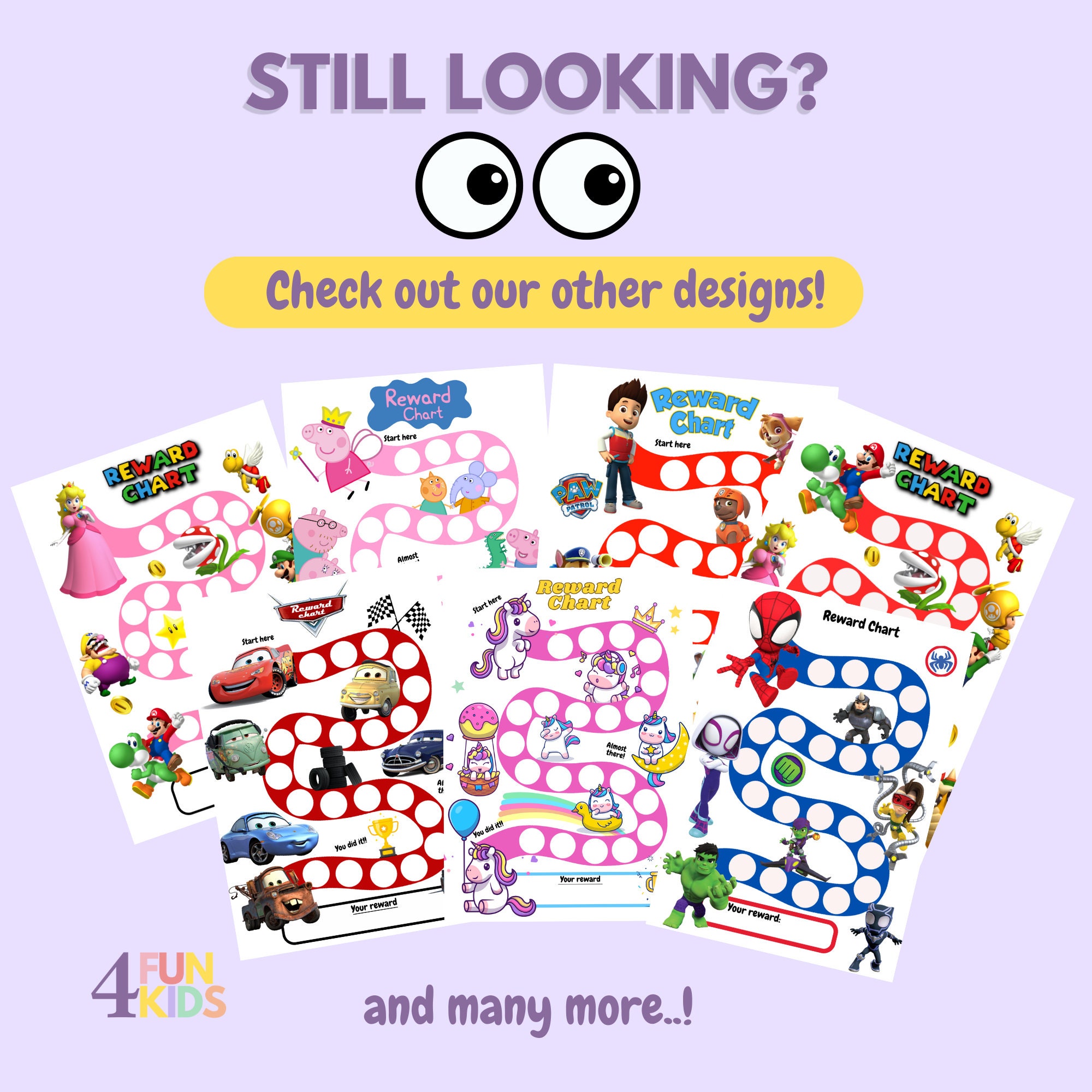 PEPPA PIG Reward Chart | Printable Peppa Pig Behavior Chart | Daily ...