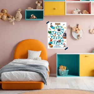 Pirate Adventure Reward Chart for Kids - Printable Treasure Map ...