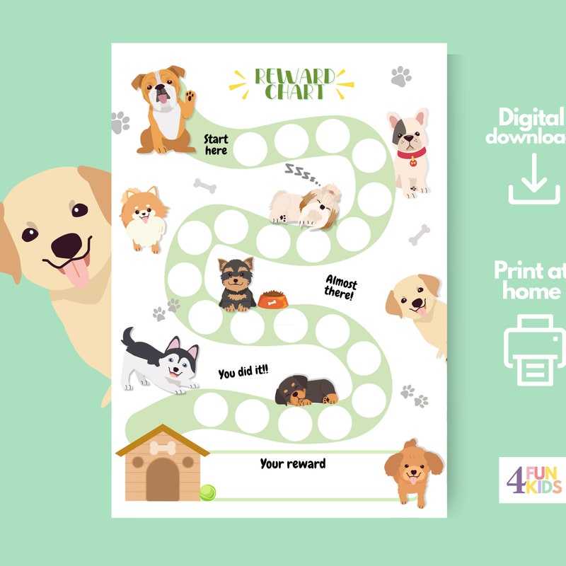 Reward Chart - Etsy