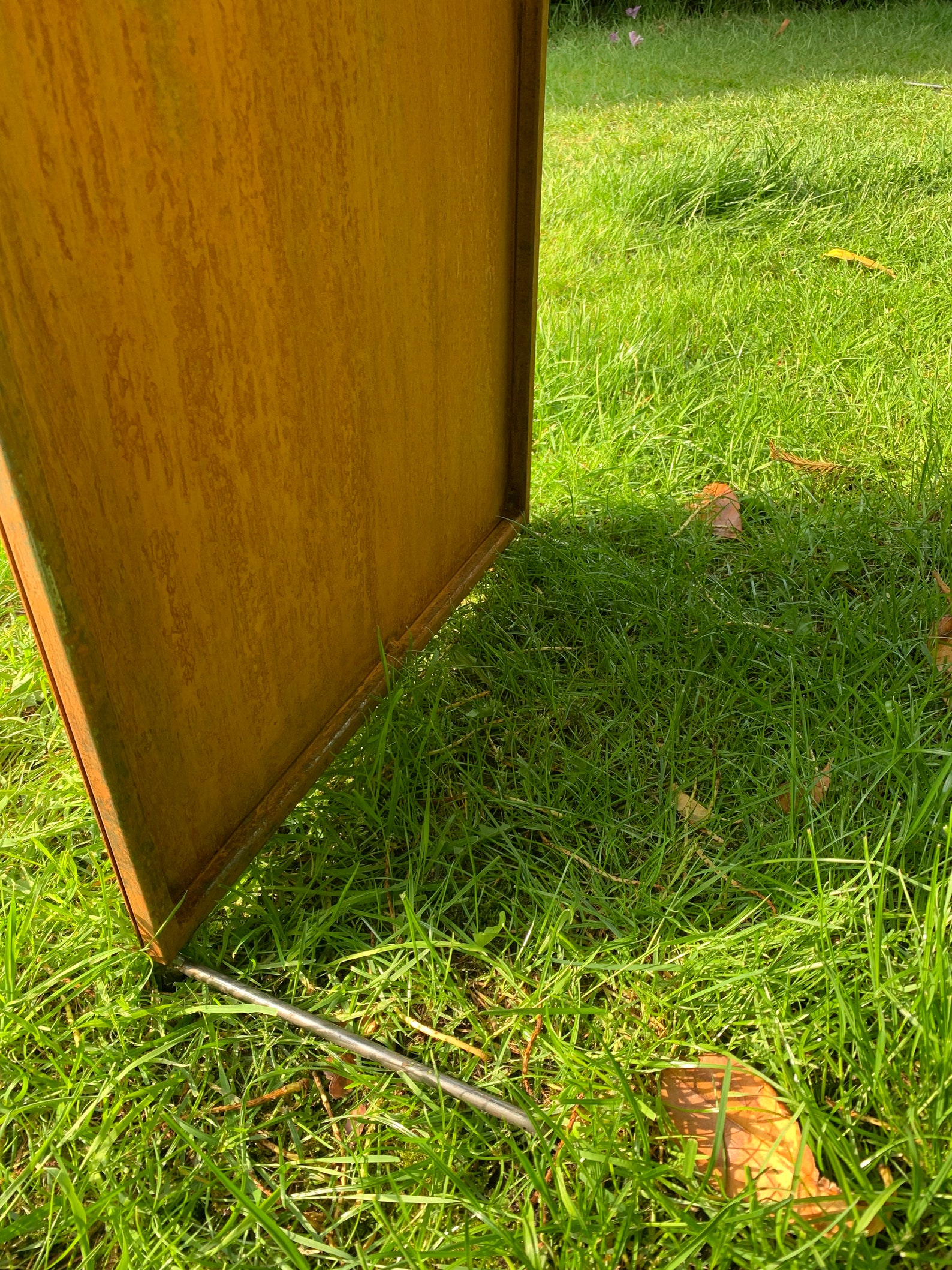 Noble Rust Garden Privacy Screen Wall Rust Privacy Screen - Etsy