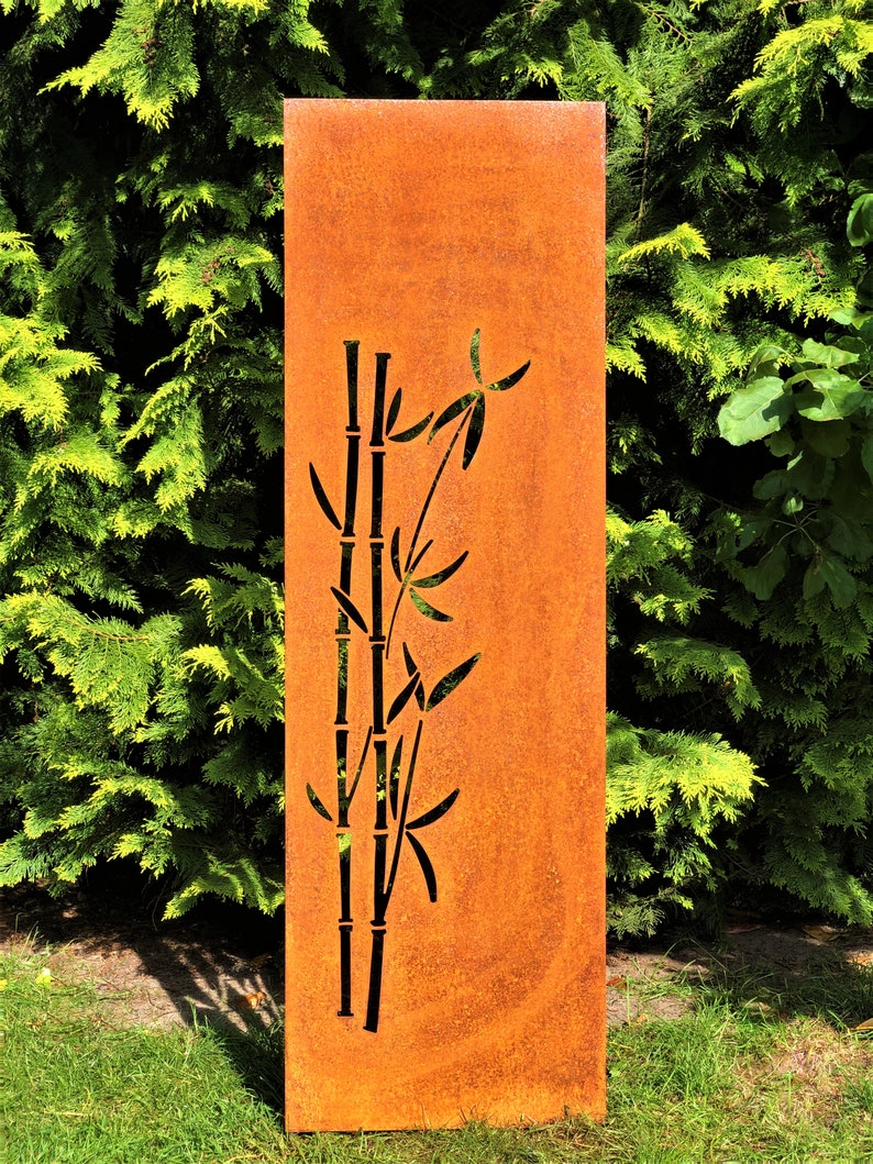 Noble Rust Garden Privacy Screen Wall Rust Privacy Screen - Etsy