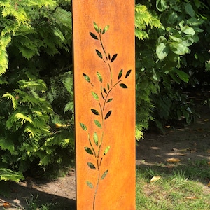 Noble Rust Garden Privacy Screen Wall Rust Privacy Screen - Etsy