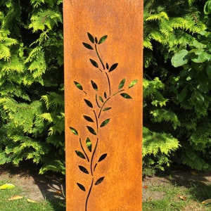 Noble Rust Garden Privacy Screen Wall Rust Privacy Screen - Etsy
