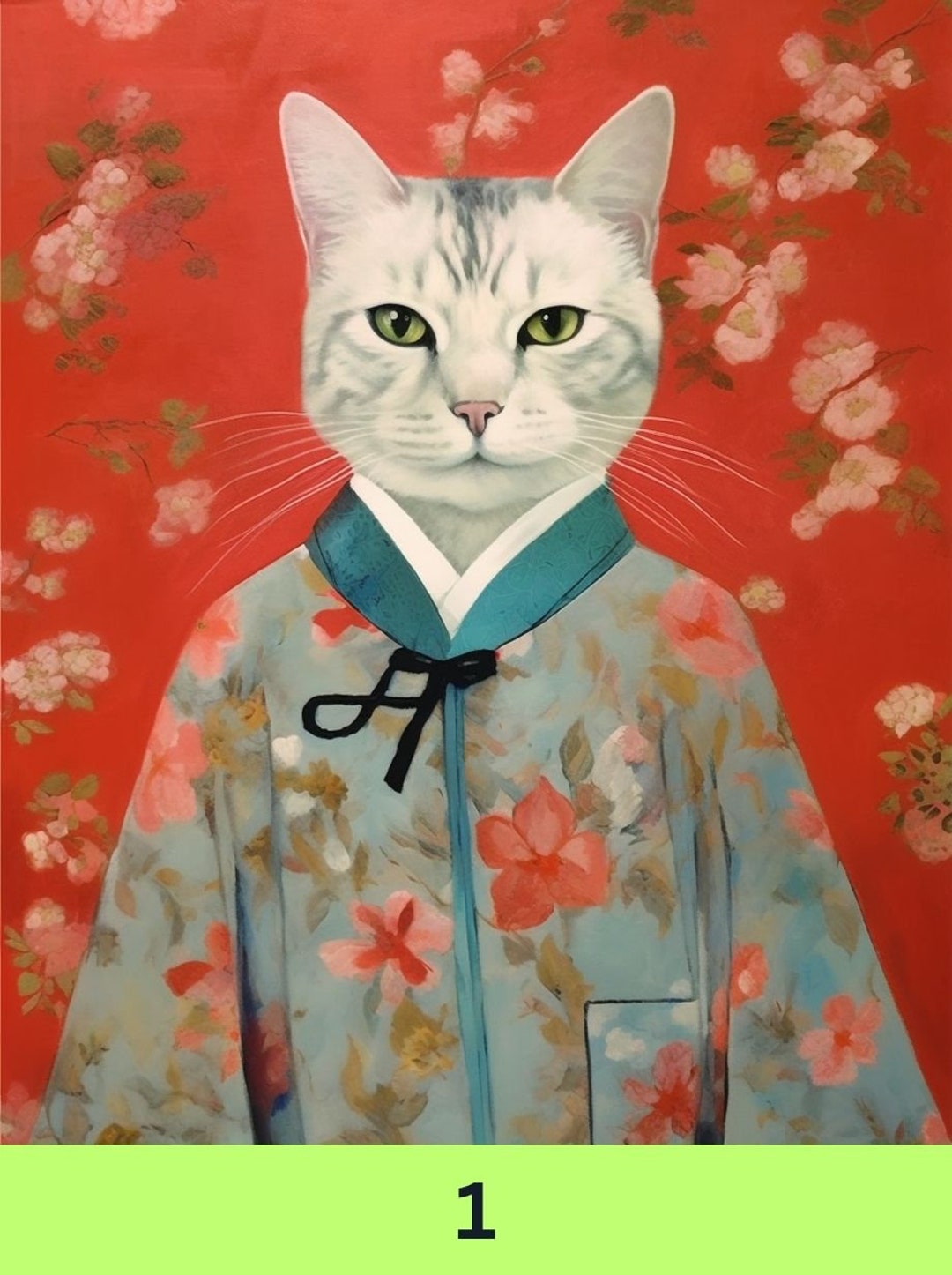 CAT ART PRINT | Gentlemen Cats, Original Print: the Perfect Gift for ...