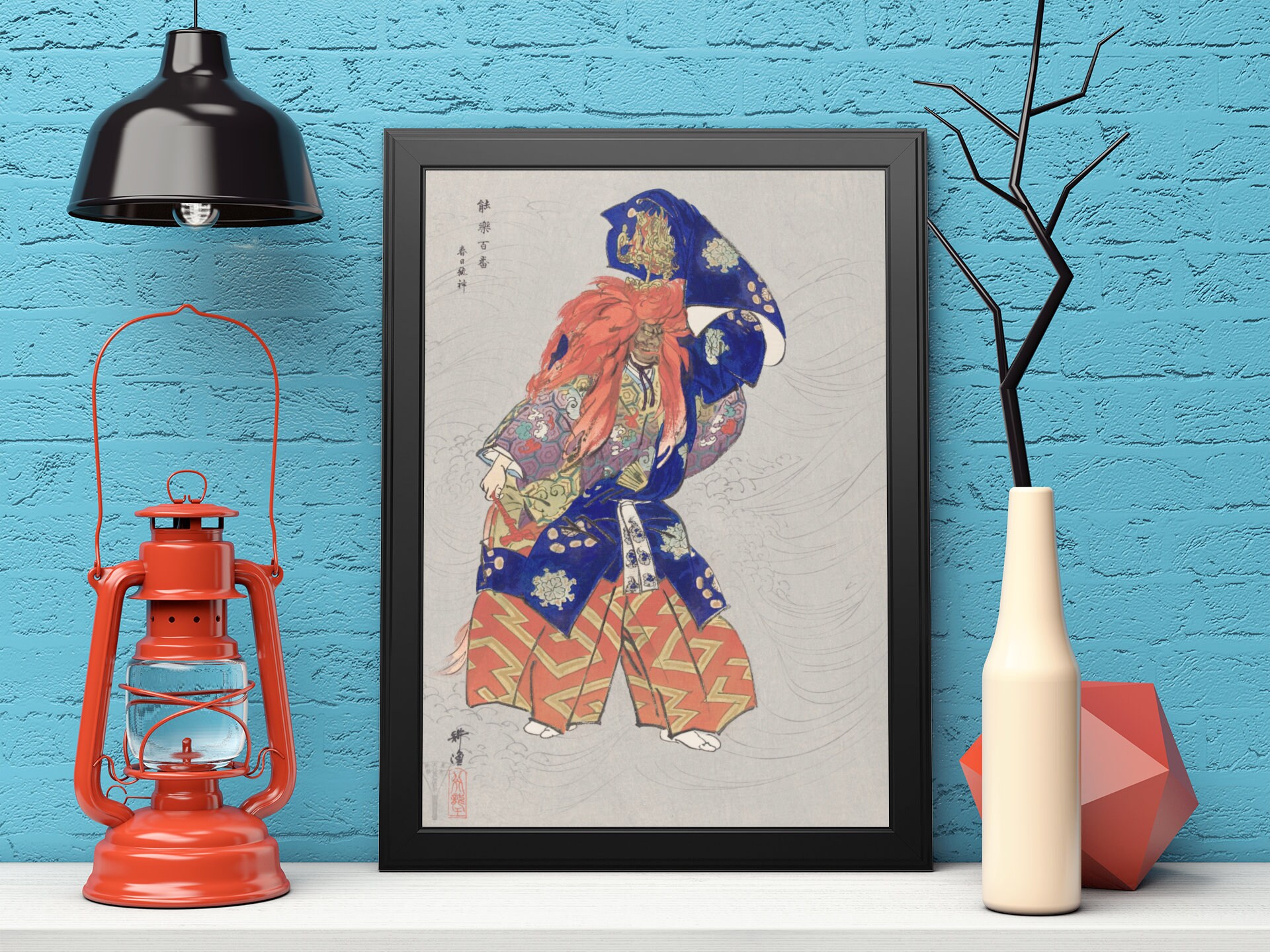 Dragon God Kasuga Japanese Art Print by Kogyo Tsukioka - Etsy