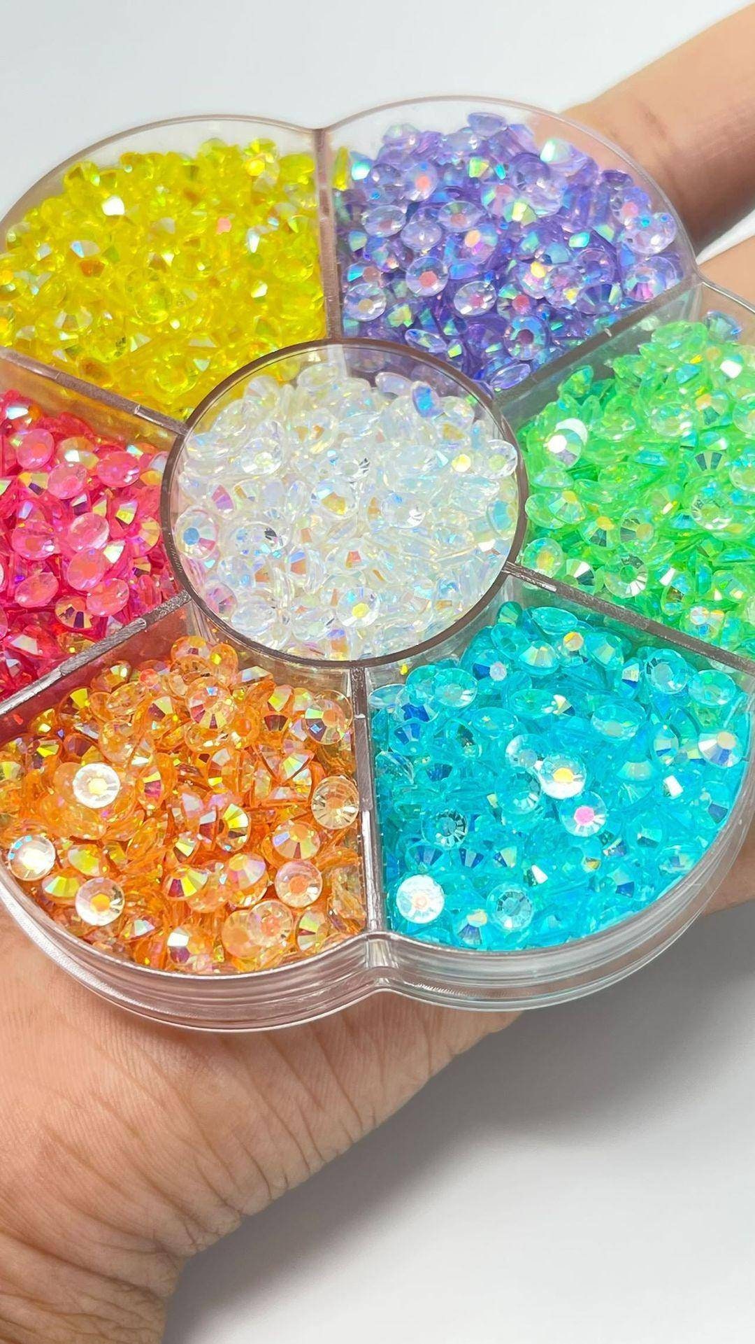 Exclusive, 7-color, Resin/jelly Rhinestone KIT, Great for Jewelry ...