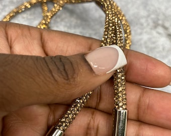 3MM Rhinestone String Crystal Tube Trim DIY Crystal Shoe - Etsy