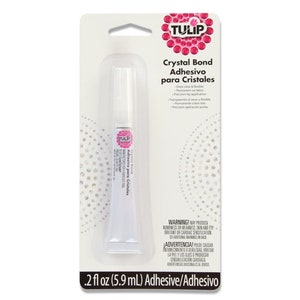 Craft Adhesive: Crystal Bond Adhesive .2 Fl Oz | Glue for Rhinestones ...