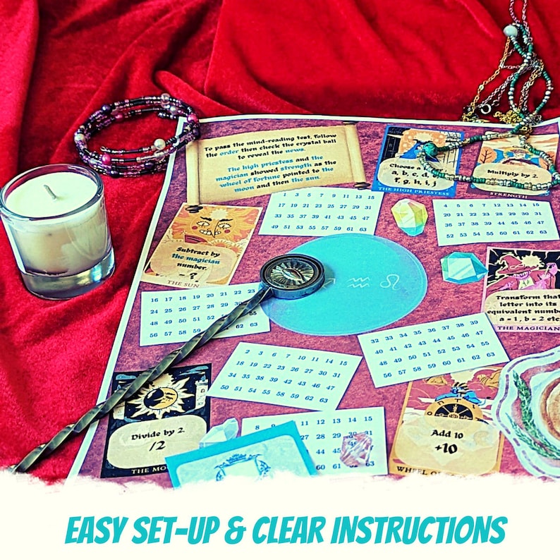 Wizard Escape Room Kit: DIY Printable Family Game (digital Download) - Etsy