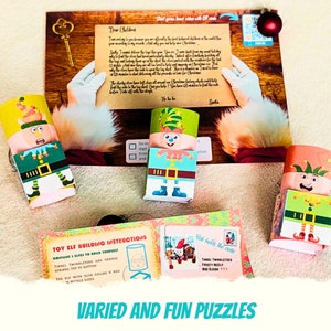 Christmas Escape Room Game: DIY Printable Family Adventure (digital ...