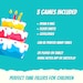 Printable Birthday Games Bundle Family Printable Game & Kid Escape Room ...