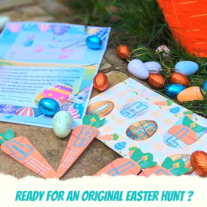 Easter Escape Room Kit for Kids Great Easter Escape Family - Etsy