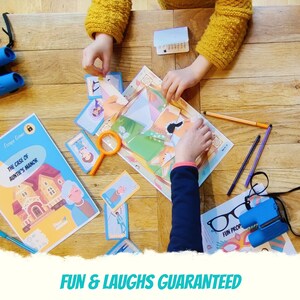 Detective Escape Room Kit for Kids | Auntie's Manor | Family Printable ...