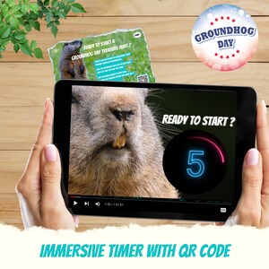 Groundhog Day Treasure Hunt: Printable Family Game (digital Download ...