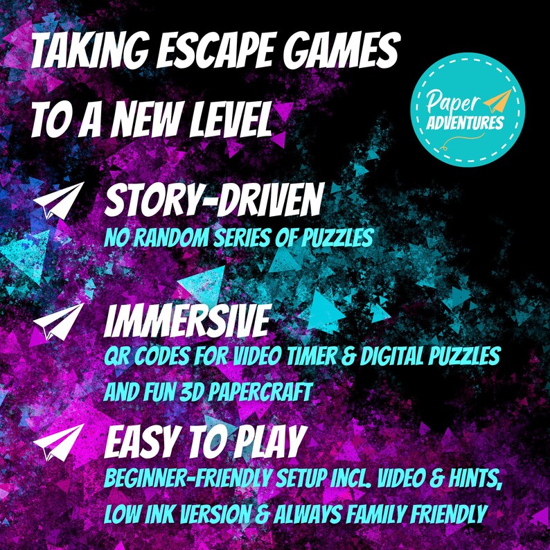 Halloween Escape Room Kit: Spooky Family DIY Game (printable) - Etsy UK