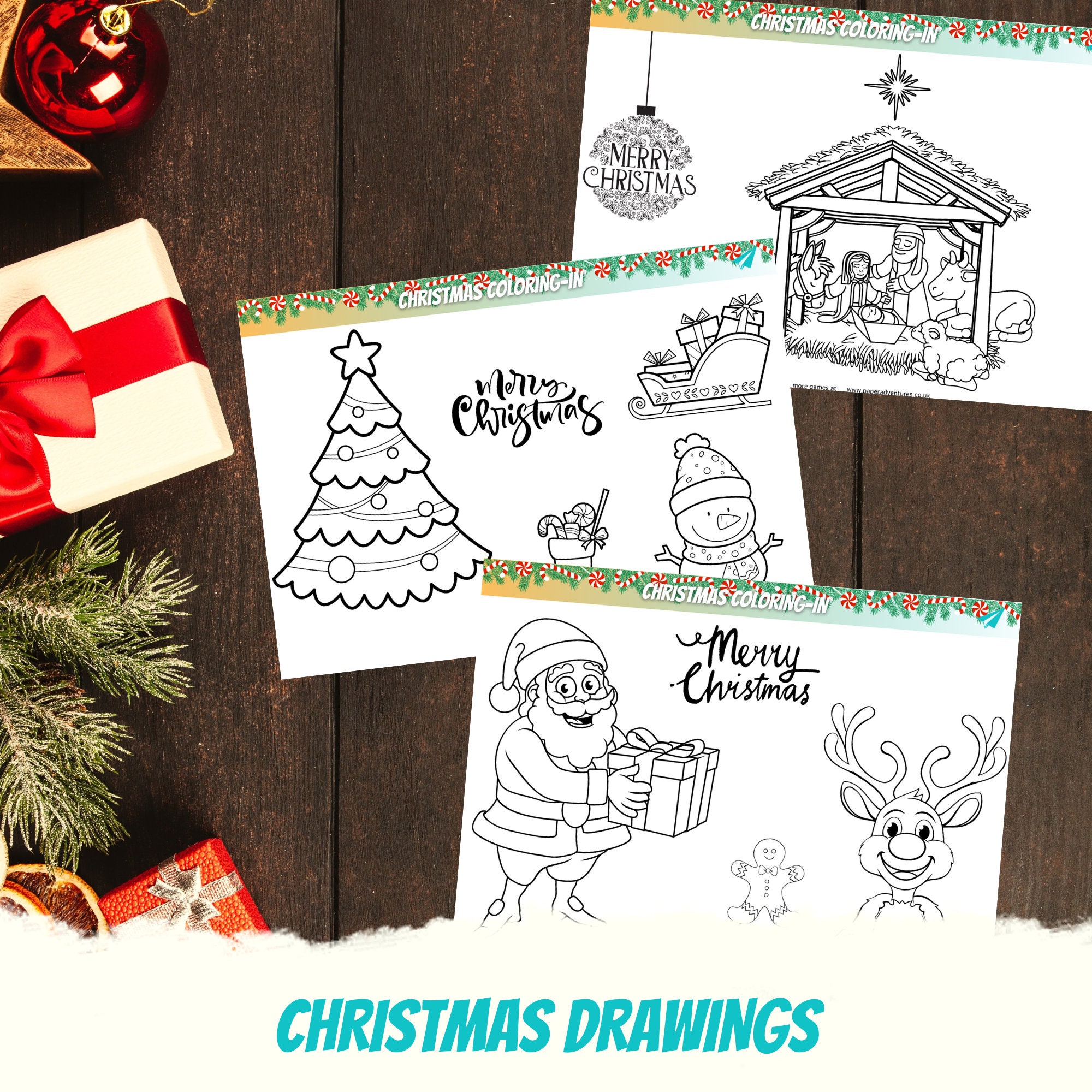 Christmas Printable Game Pack: Family Festive Games (PDF Download) - Etsy