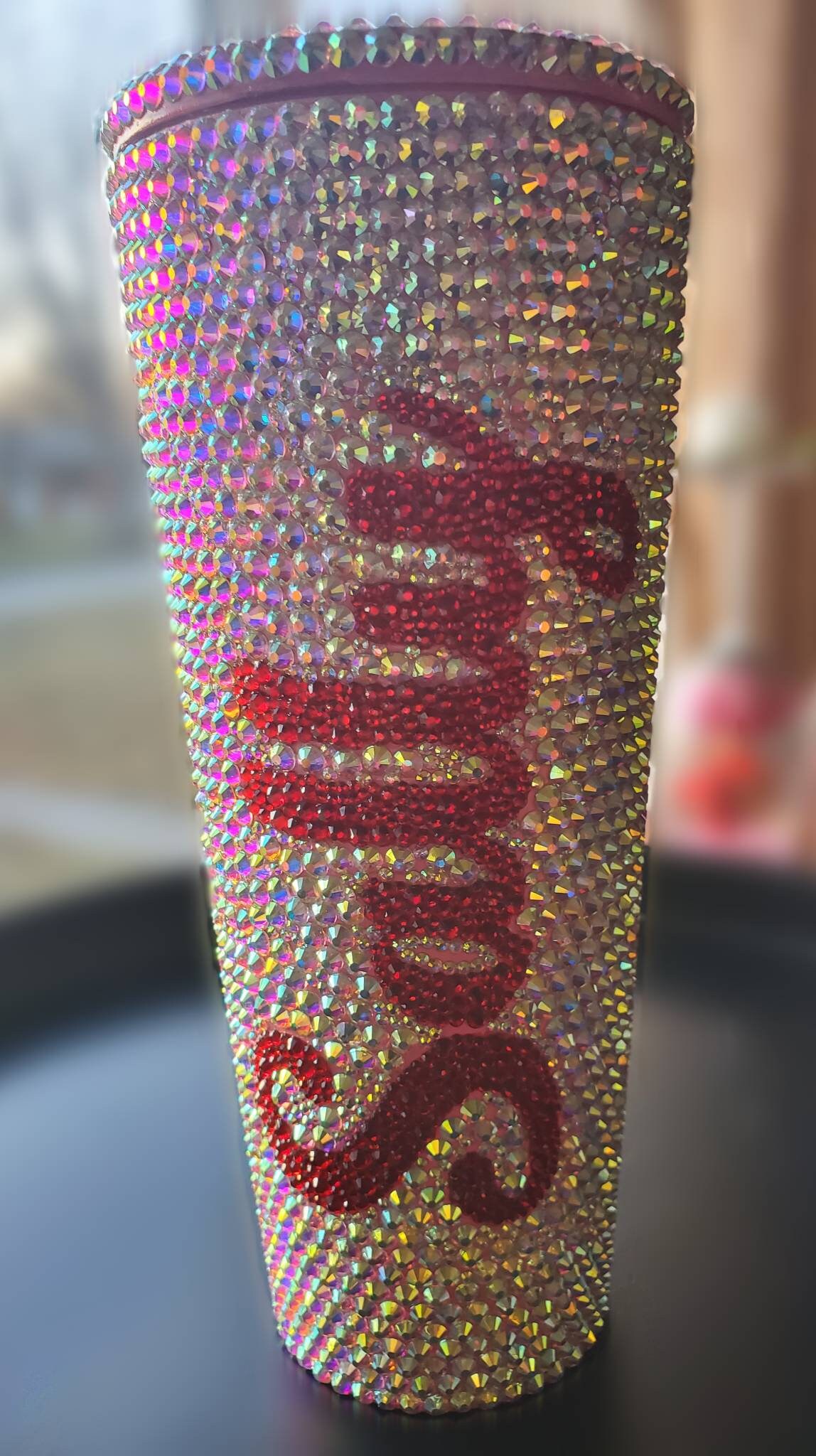 Custom Rhinestone Tumbler - Etsy