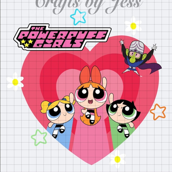Powerpuff Girls Png - Etsy