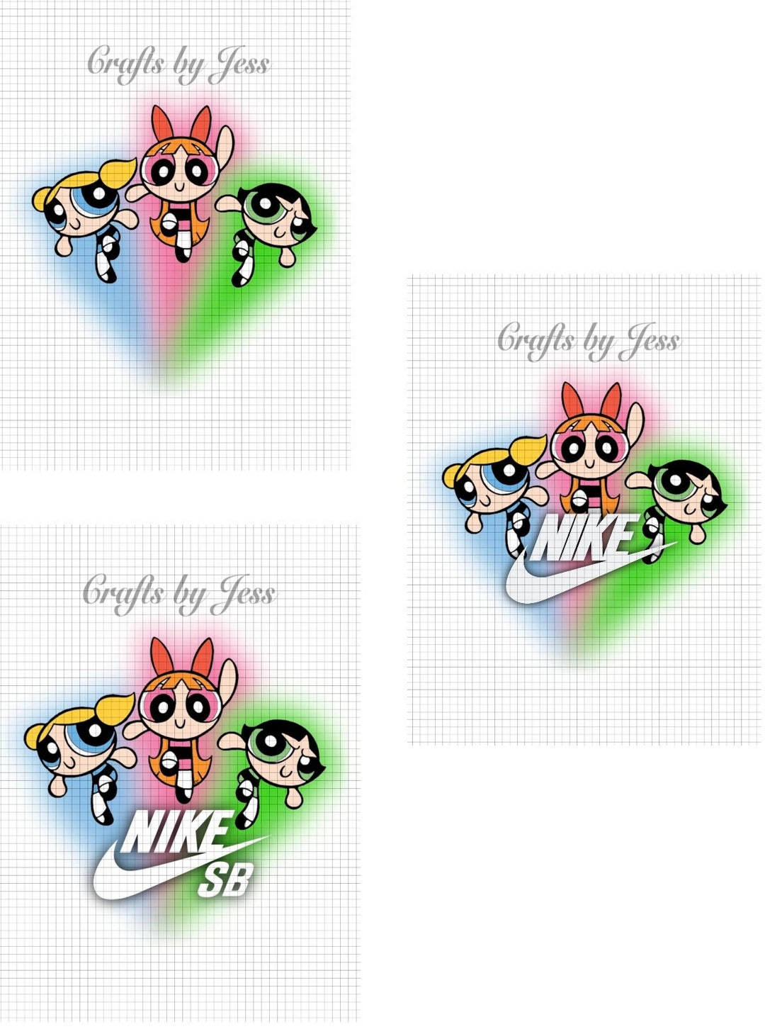 3 Powerpuff Girls Png’s Transparent Background - Etsy Australia