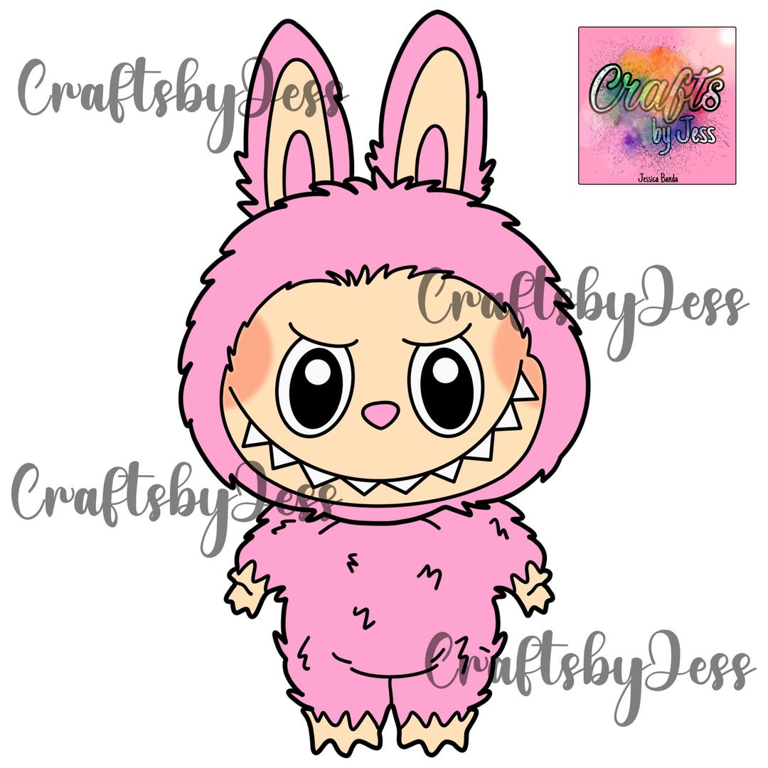 Lychee Berry Labubu PNG Transparent Background - Etsy