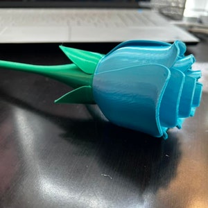 3D Printed Rose - Etsy