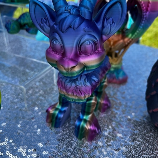 Articulated Goat 3d Print - Etsy