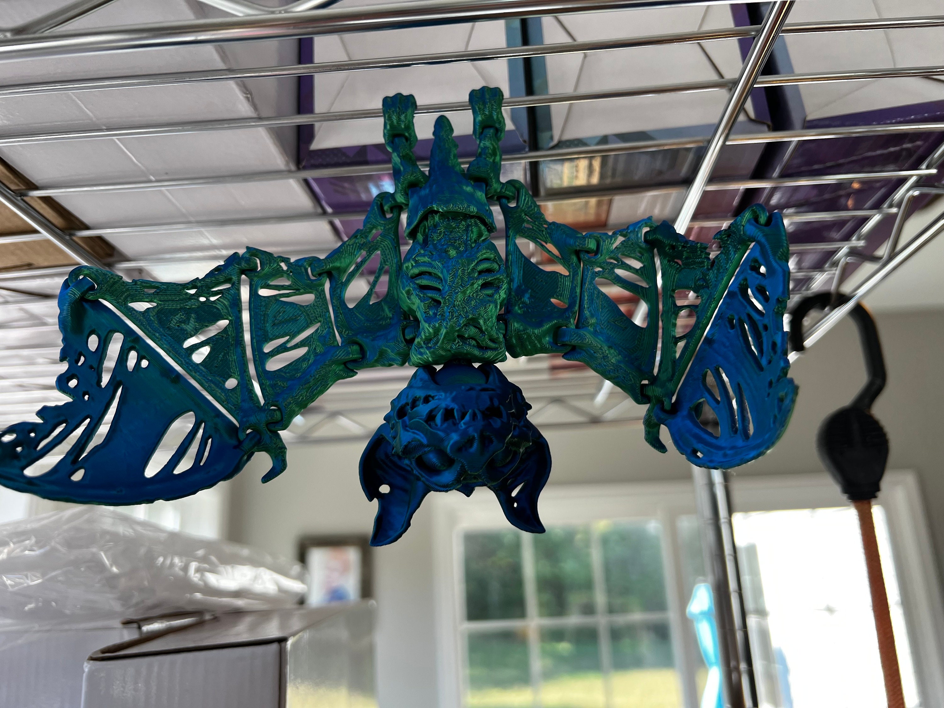 3D Printed Articulated Zombie Bat - Etsy