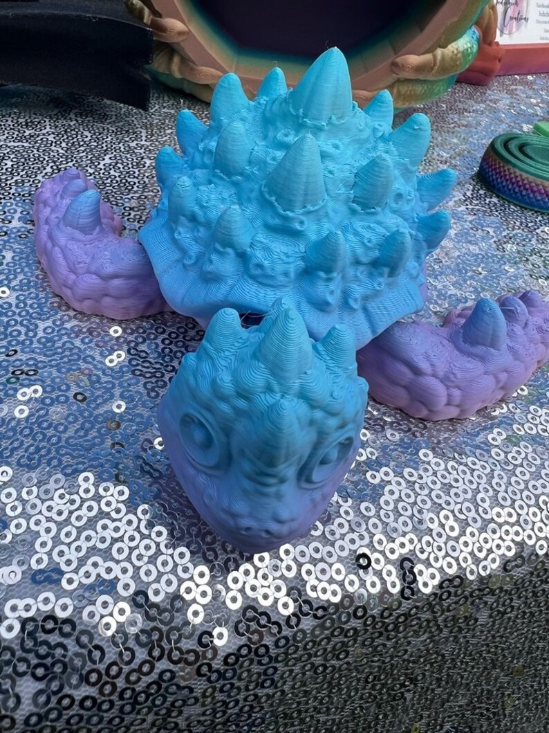Sea Turtle With Algae 3D Print - Etsy