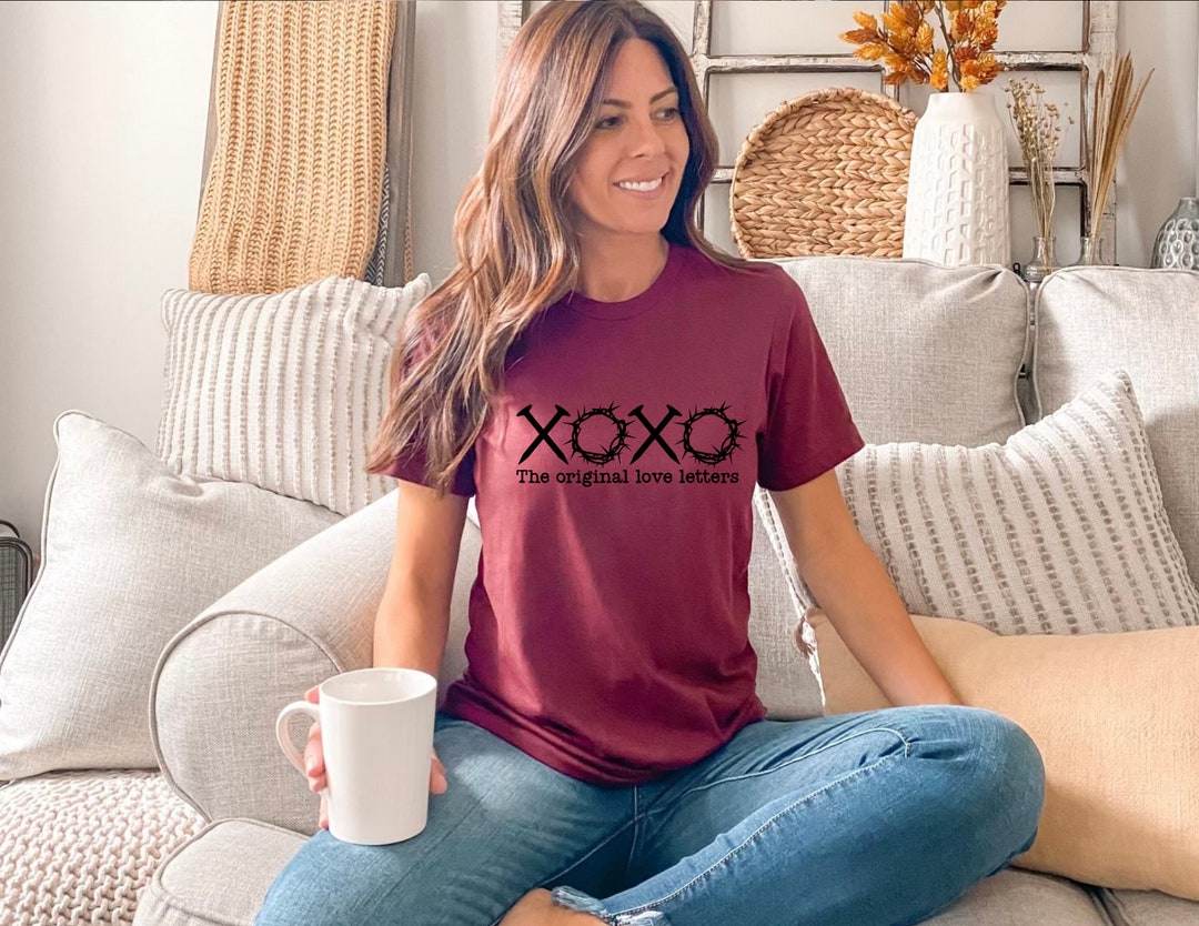 XOXO the Original Love Letters Tshirt - Etsy