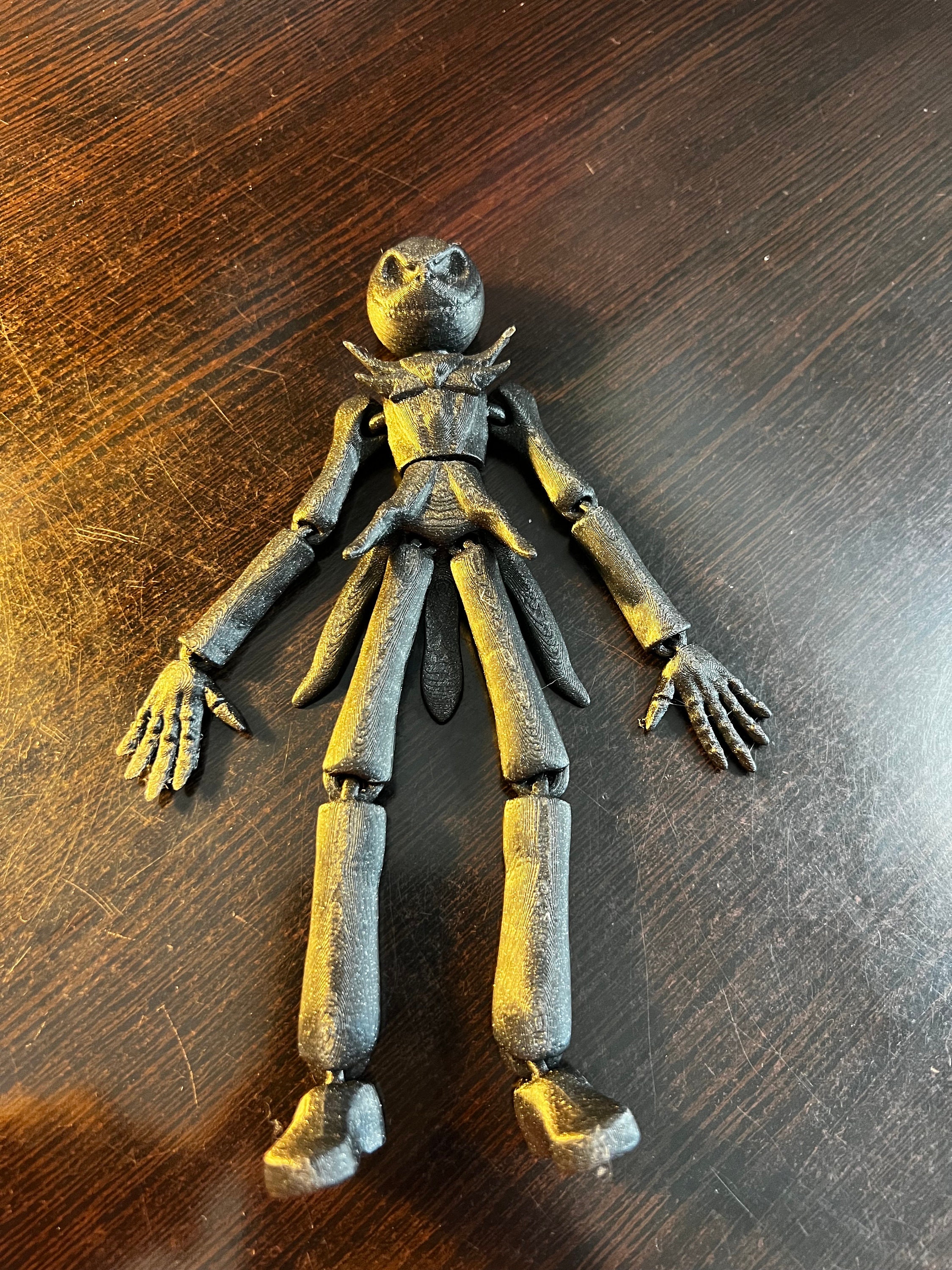 3D Printed Articulated Skeleton - Etsy