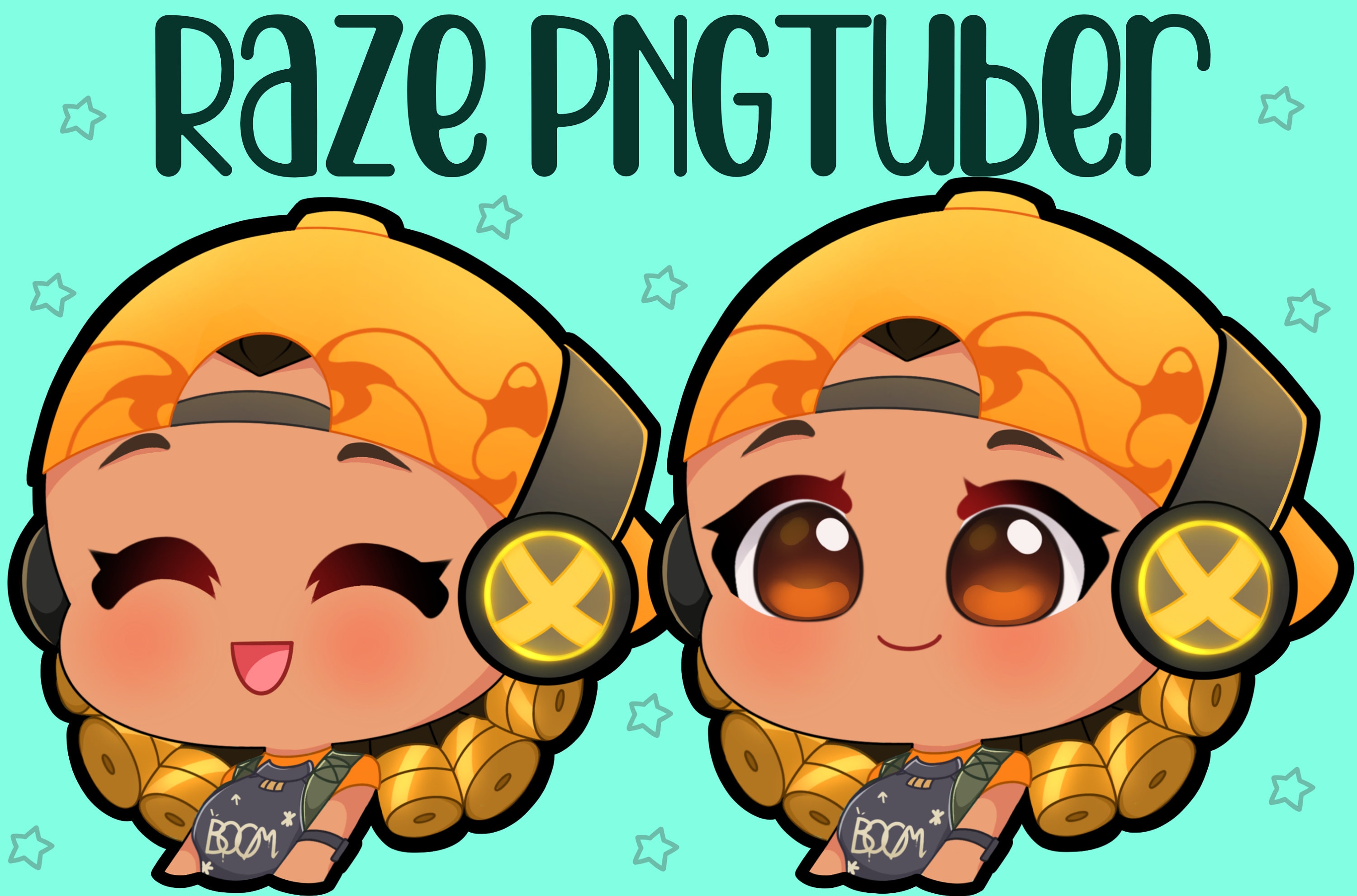 Raze Pngtuber - Etsy