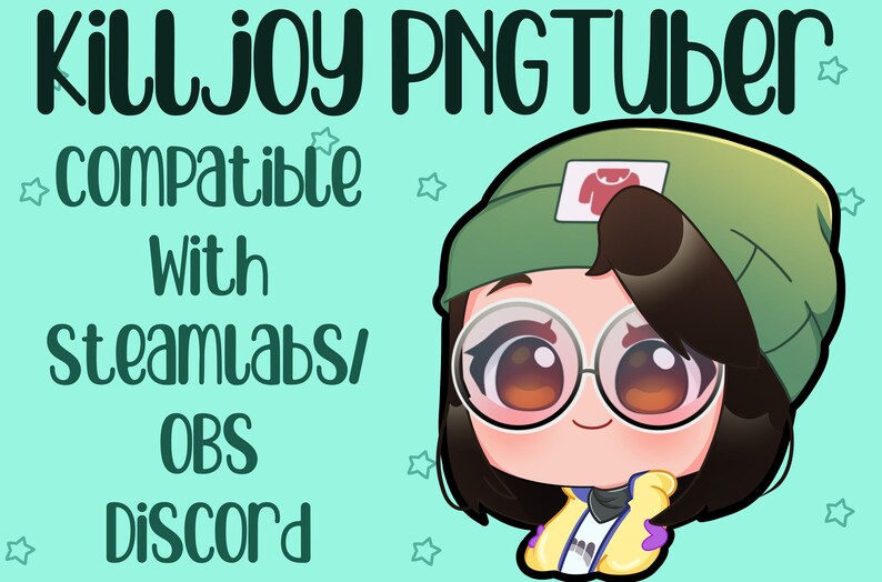 Killjoy Pngtuber - Etsy