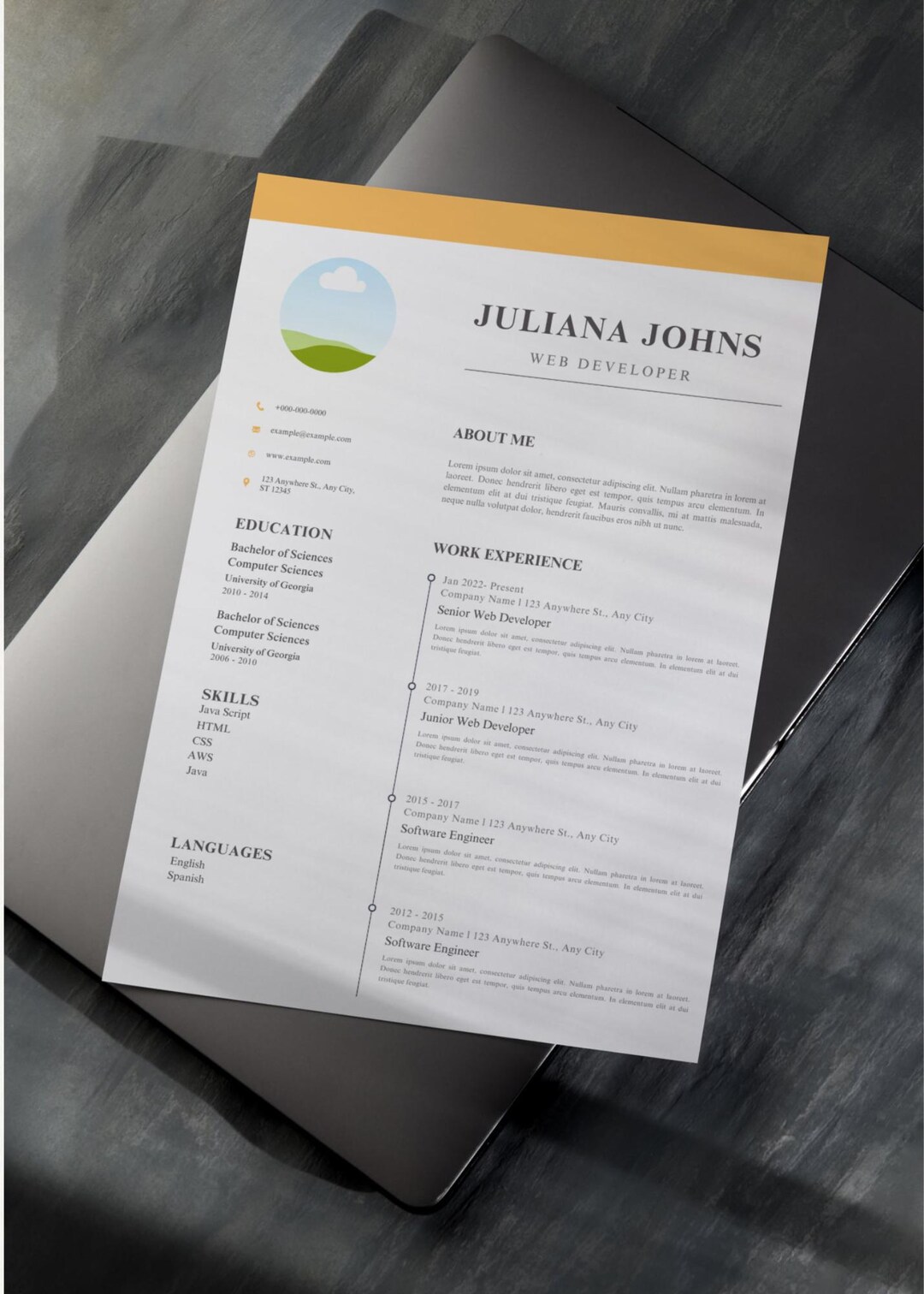 Editable Resume, Cover Letter, and Reference Letter Templates ...