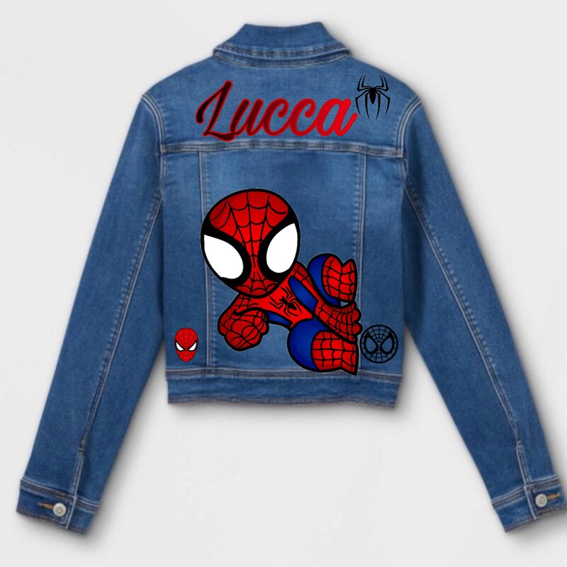 Spiderman Jacket - Etsy