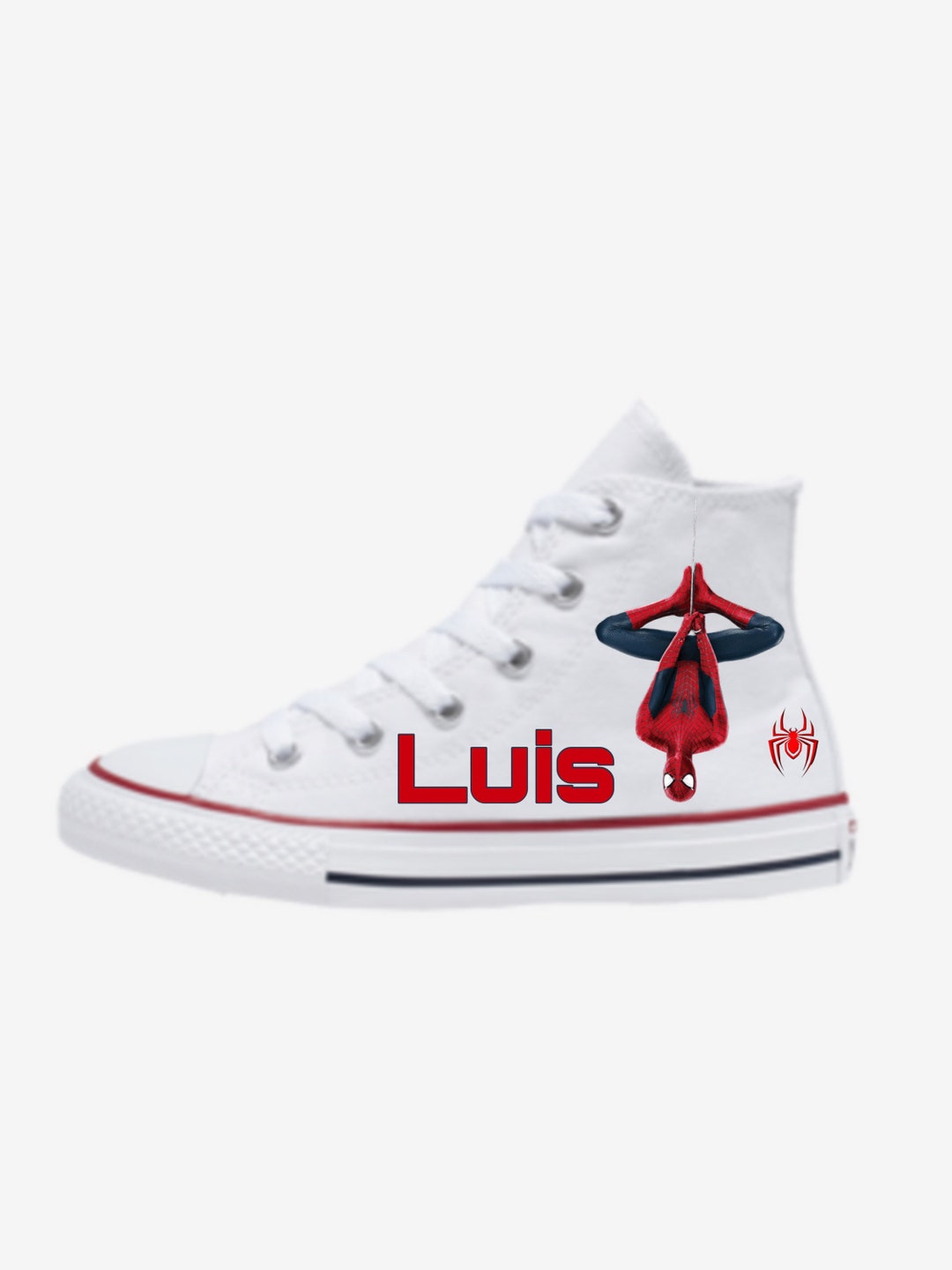 Spiderman Custom Shoes , Converse Shoes , Many Sizes Available. - Etsy