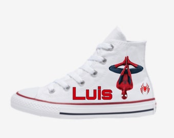 Spiderman Custom Shoes - Etsy