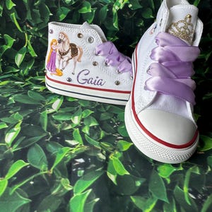 Rapunzel Shoes, Personalized Converse, Many Sizes Available - Etsy