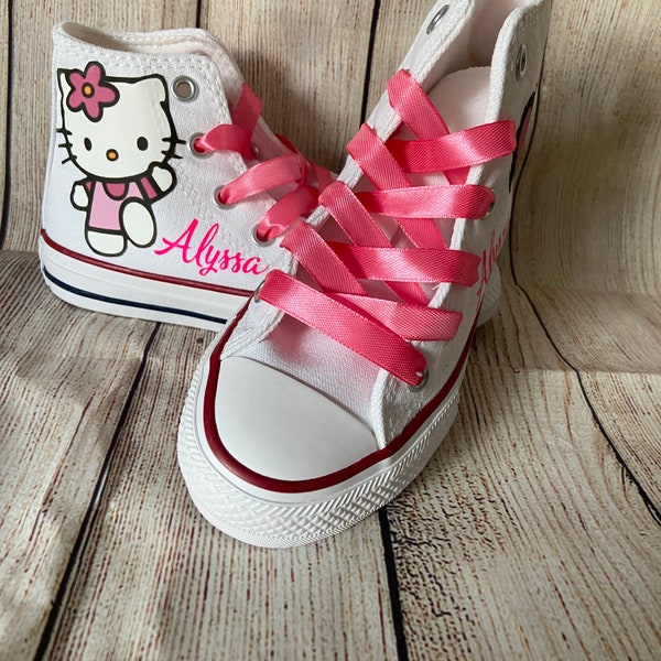 Helllo Kitty Shoes - Etsy