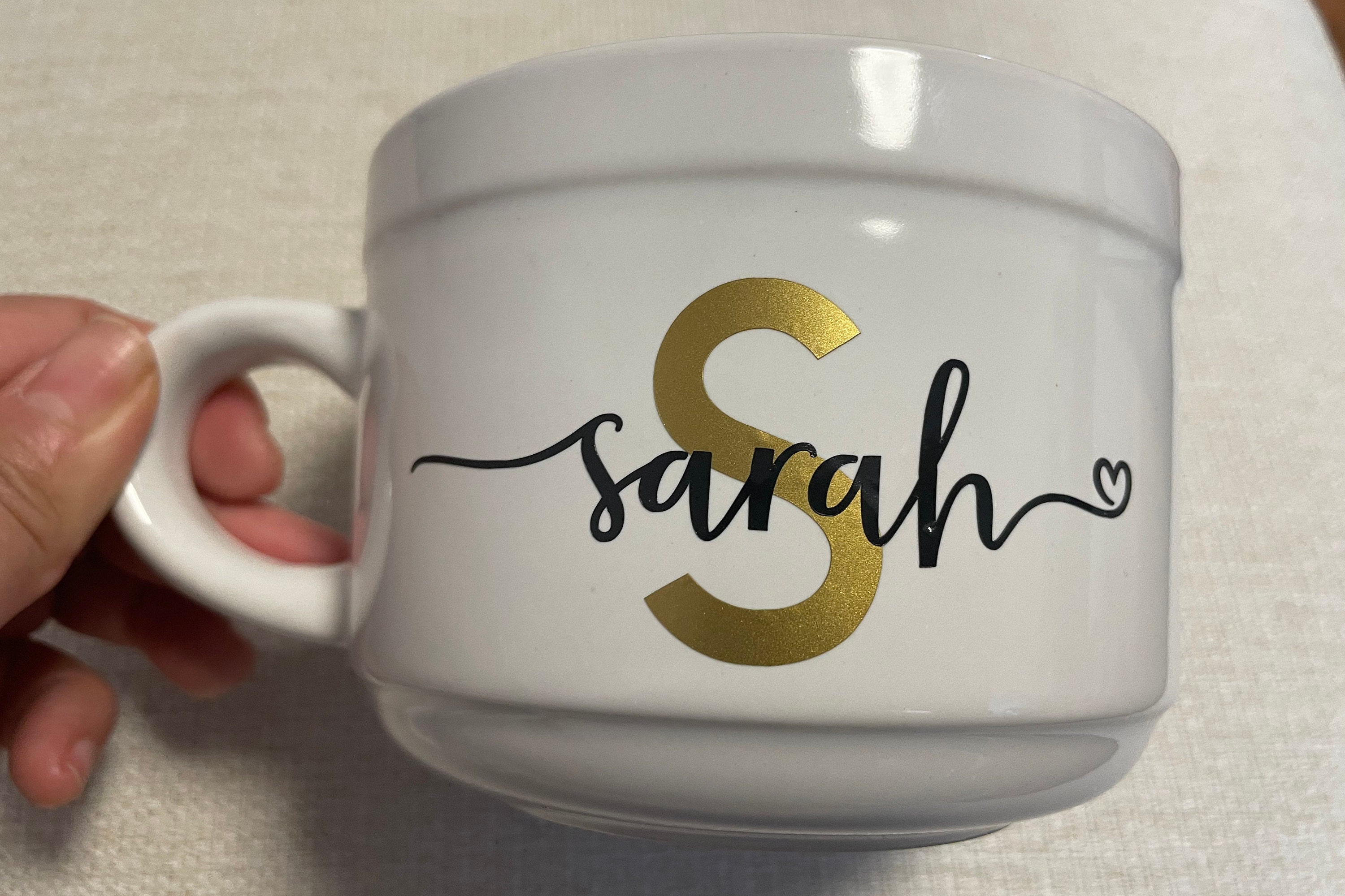 Custom Permanent Vinyl Decals Great for Glassware Such as - Etsy