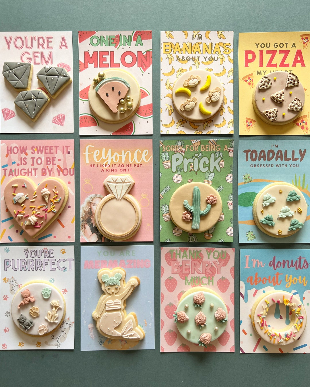 Cookie Cards | Funny Pun Cards | Thank You | Teacher Card | Engagement ...